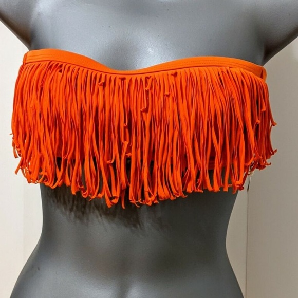 l*space | Swim | Lspace Made In The Oc Woman Xsmall Bandeau Orange ...
